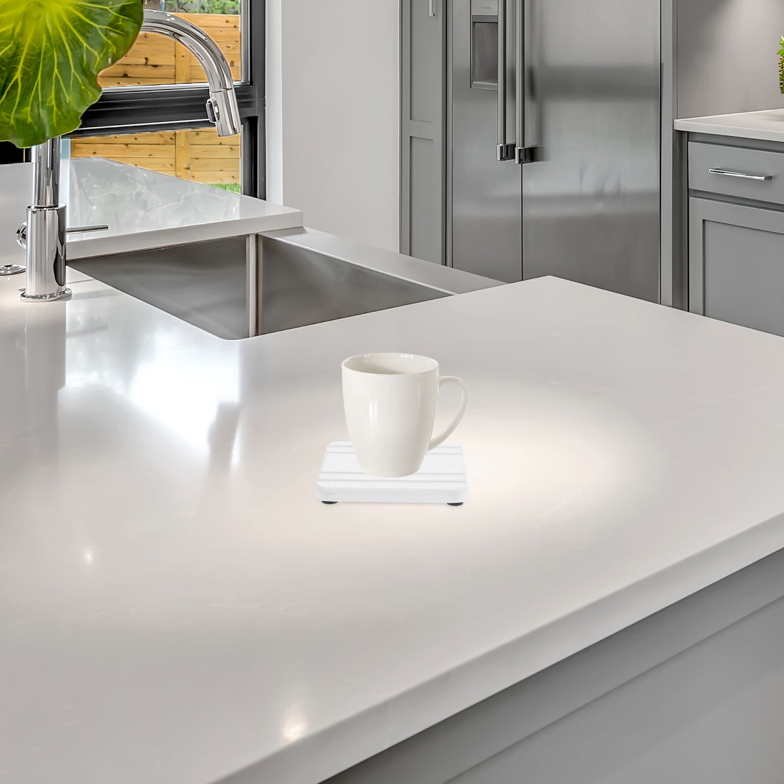 QIFULL Drying Stone Drying Tray Mat Silica Based Material 3PCS ...