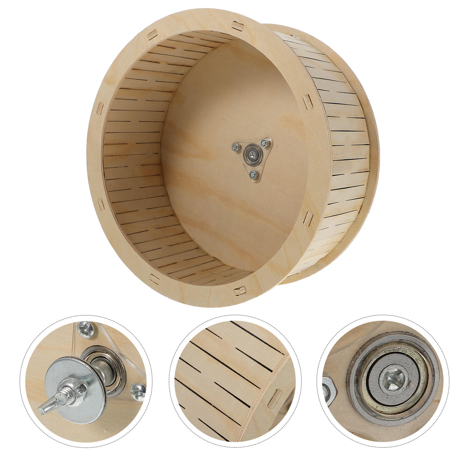 Siliaire Hamster Running Toy 1Set Round Shape for Indoor Use and Quiet ...