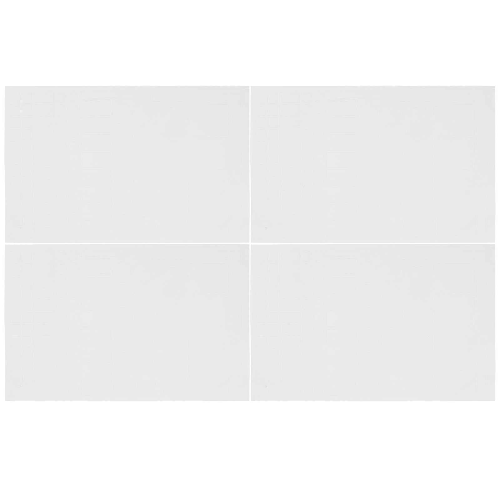 QIFULL White Light Blocking Stickers Self Adhesive for LED Electronic ...