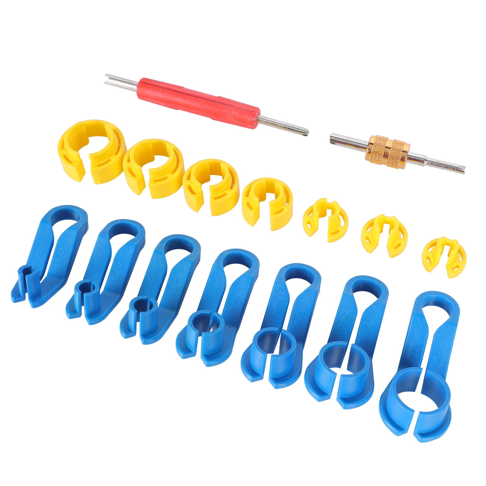 QIFULL Automotive Line Disconnect Tools Car Fuel Line Tool Plastic 1 ...