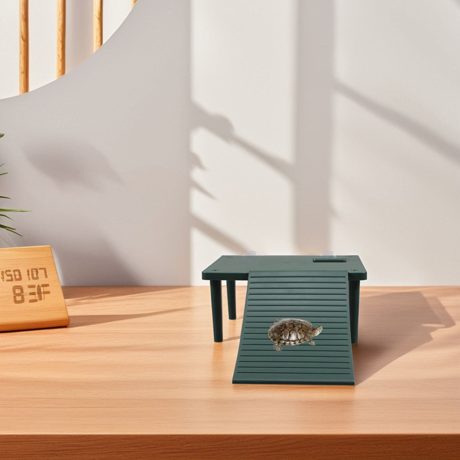 Siliaire Pet Rest Floating Platform for Turtle Tank Green Abs ...