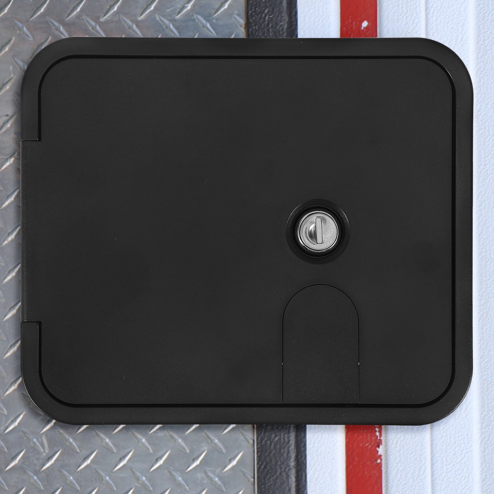 Siliaire Rv Electrical Cable Hatch 1Set Black Color with for ...