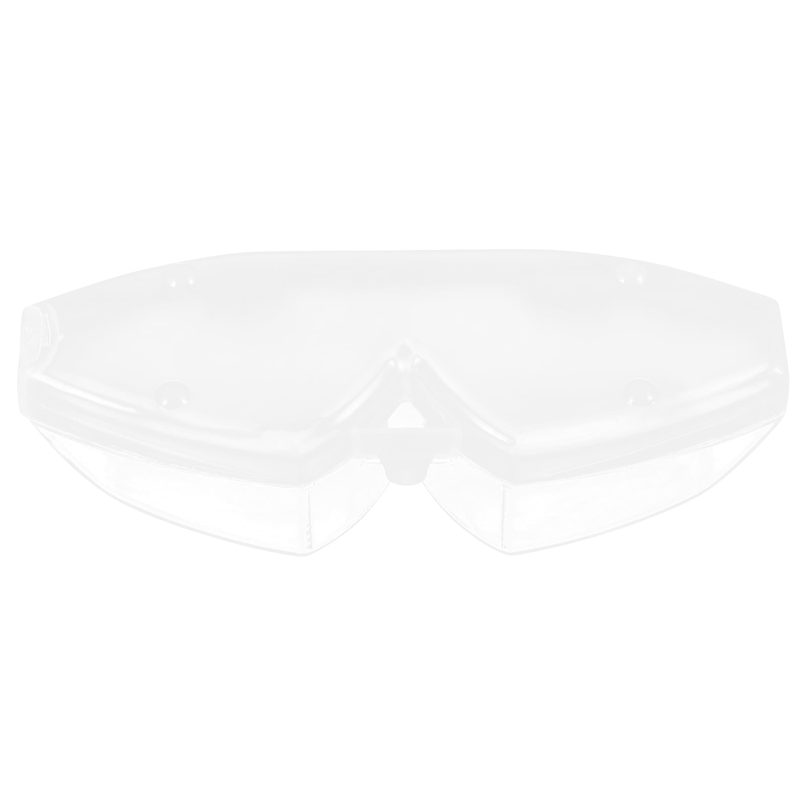 QIFULL Swim Goggle Protective Case Transparent Plastic Storage Box ...