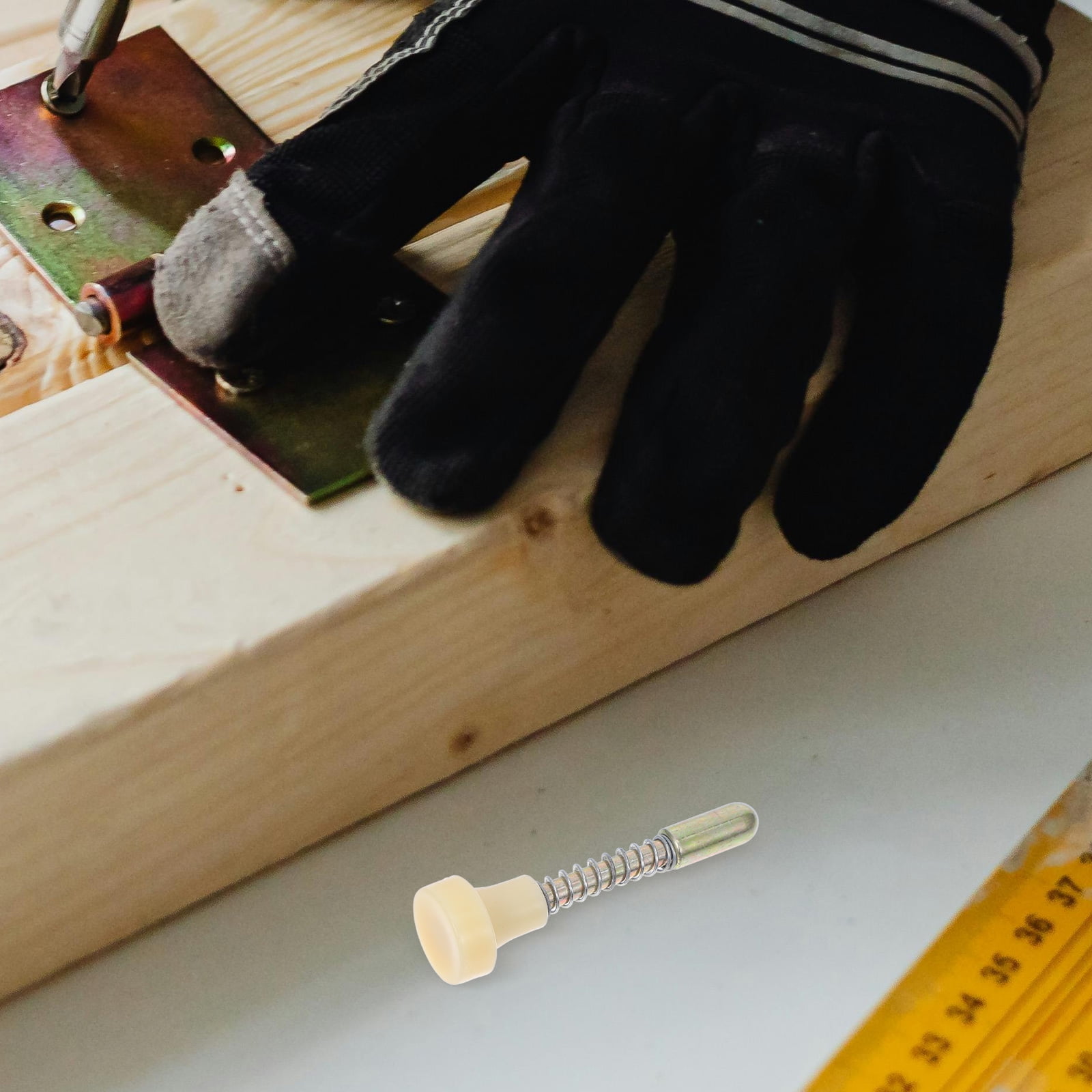 Siliaire Window Screen Plunger Latches 10Pack in Beige Iron for Window ...