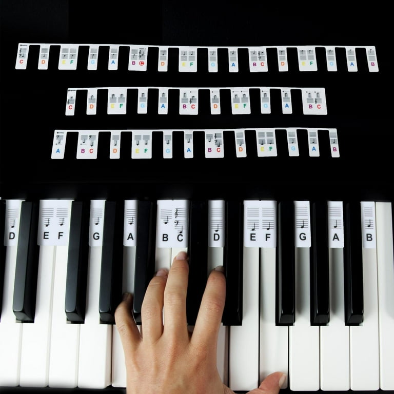 88 Piano Keys Chart