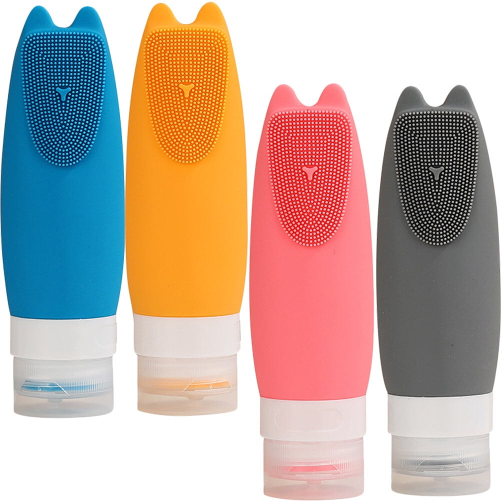 Silica Gel Bottle Shampoo Lotion Practical Refillable Bottles Small ...