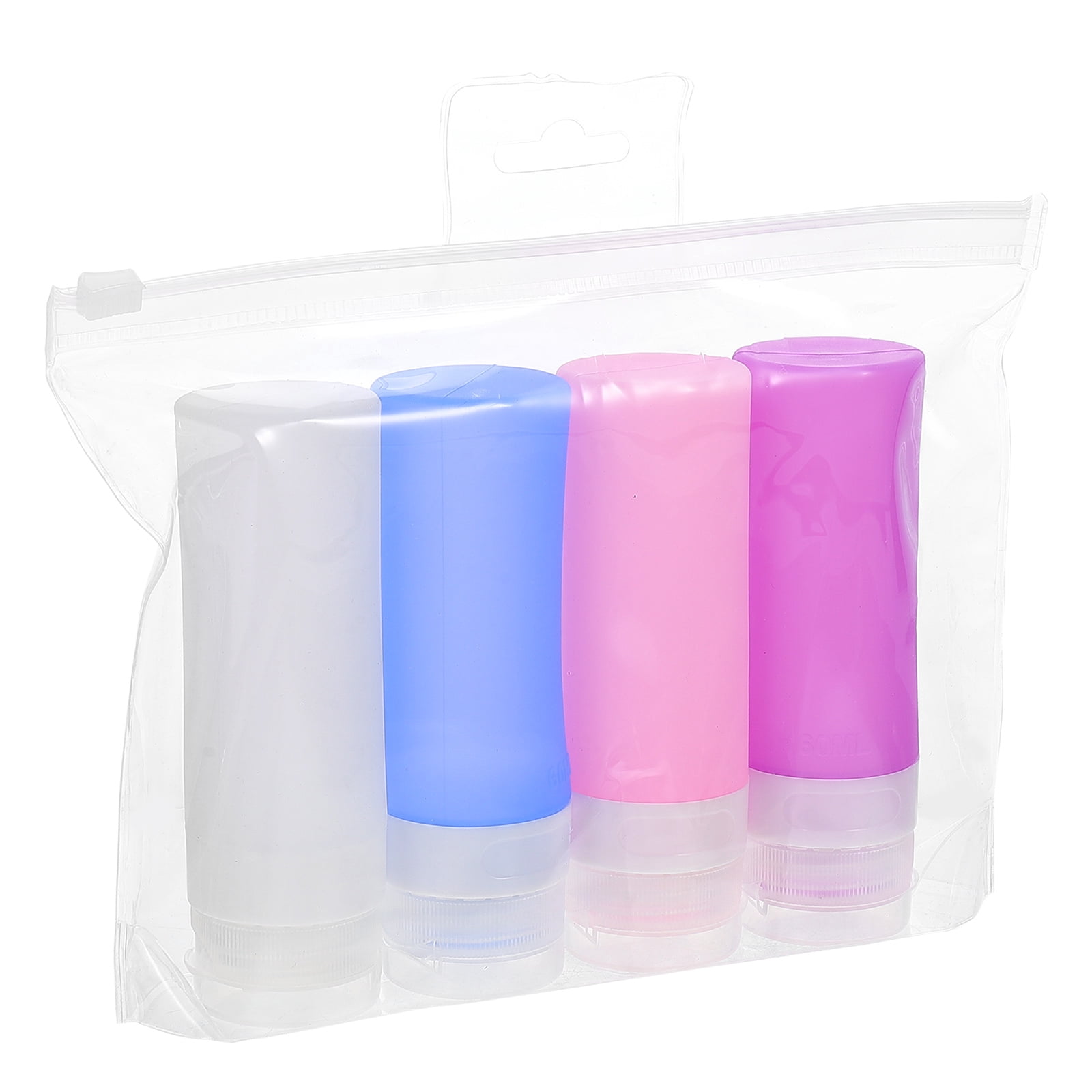 Guichaokj Silica Gel Bottle Shampoo Travel Bottles Toiletry Cosmetic ...