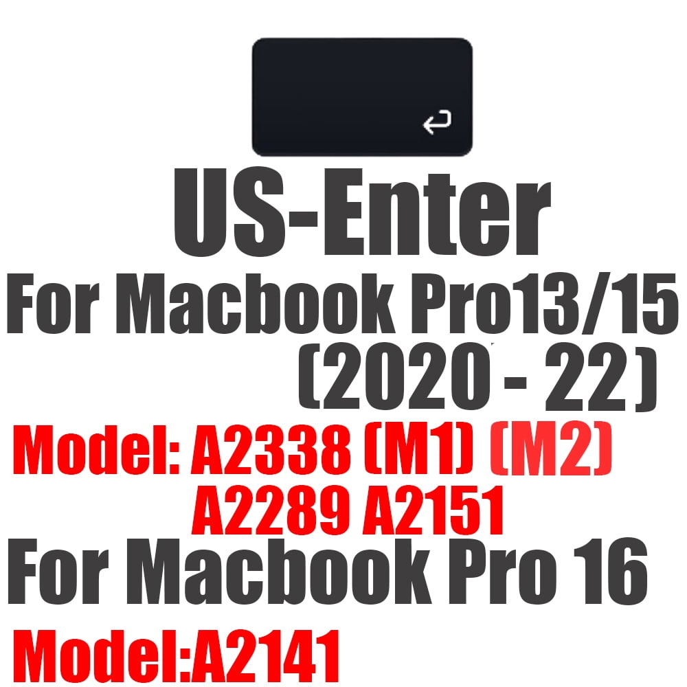 Silica Gel Computer Cover Keyboard Stickers for MacBook Air13.6 M2 ...