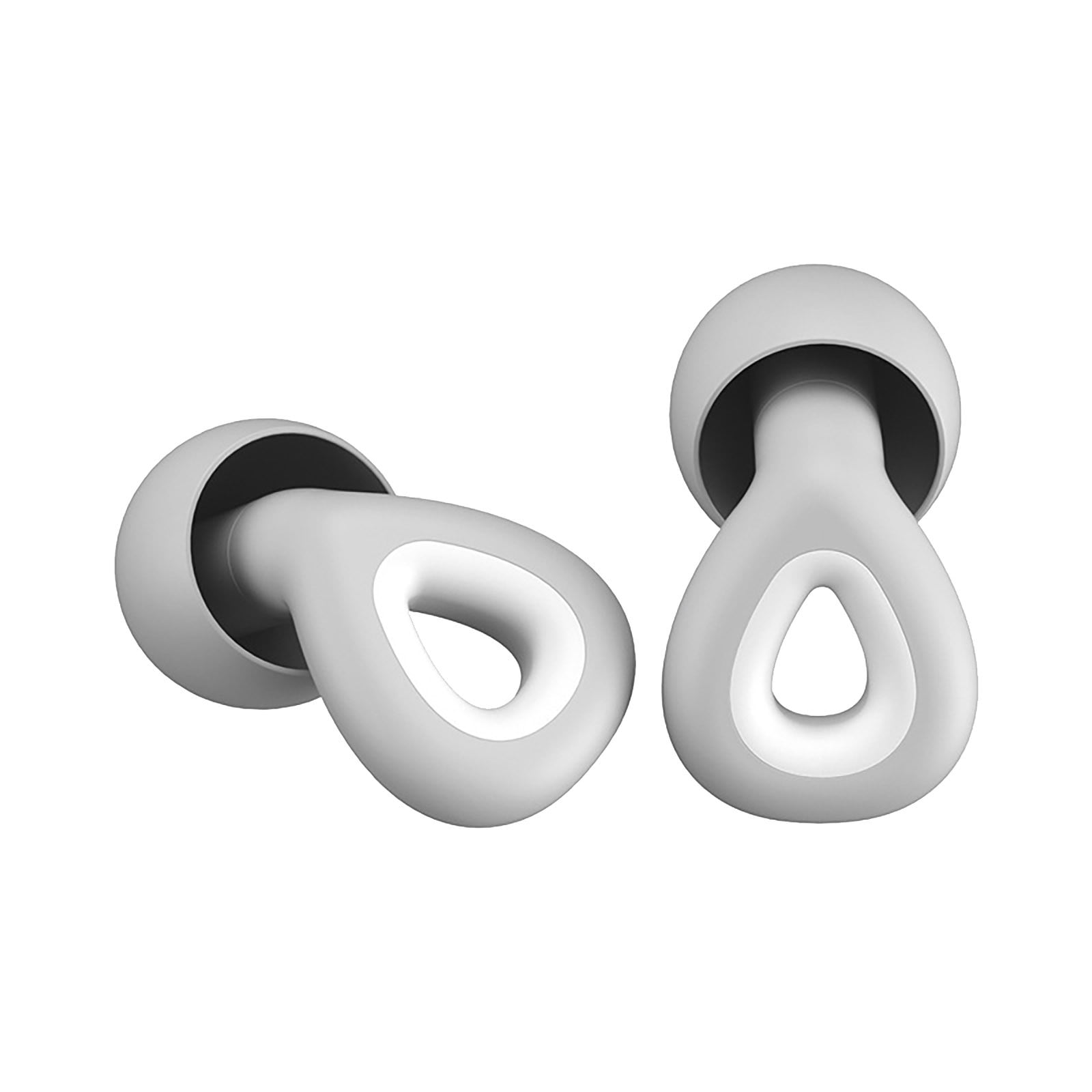 Silica Gel Noise Reduction Earplugs for Swimming,Sleeping Hearing ...