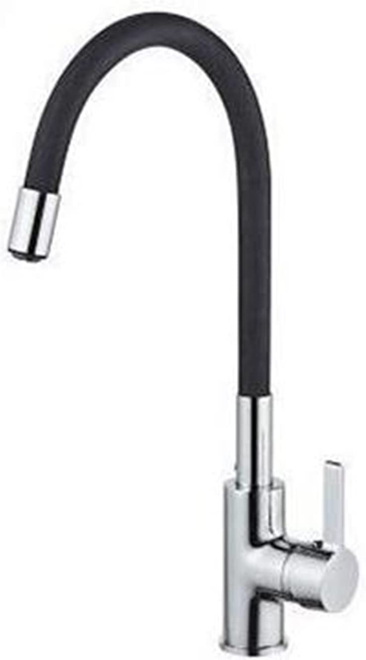 Silica Gel Nose Any Direction Rotating Kitchen Faucet Cold and Hot ...