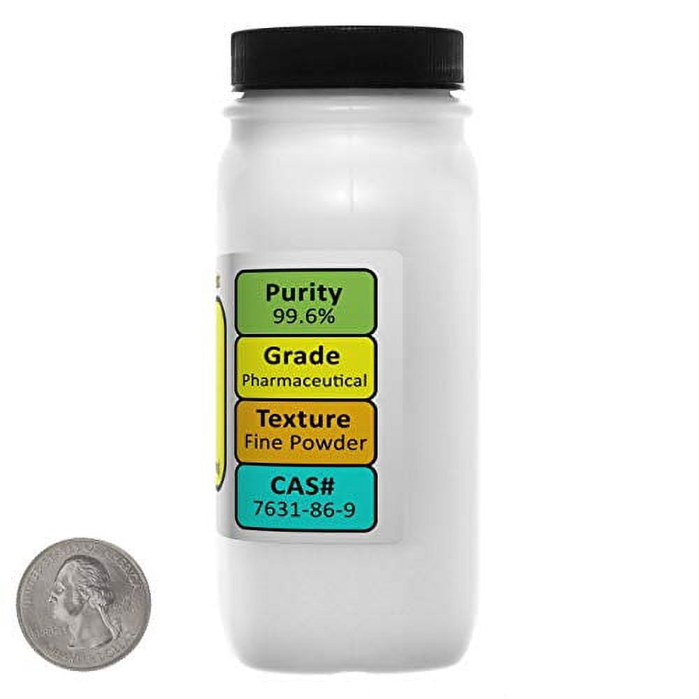 Silicon Dioxide [SiO2] 99.6% Pharmaceutical Grade Powder 1 Lb in Two ...
