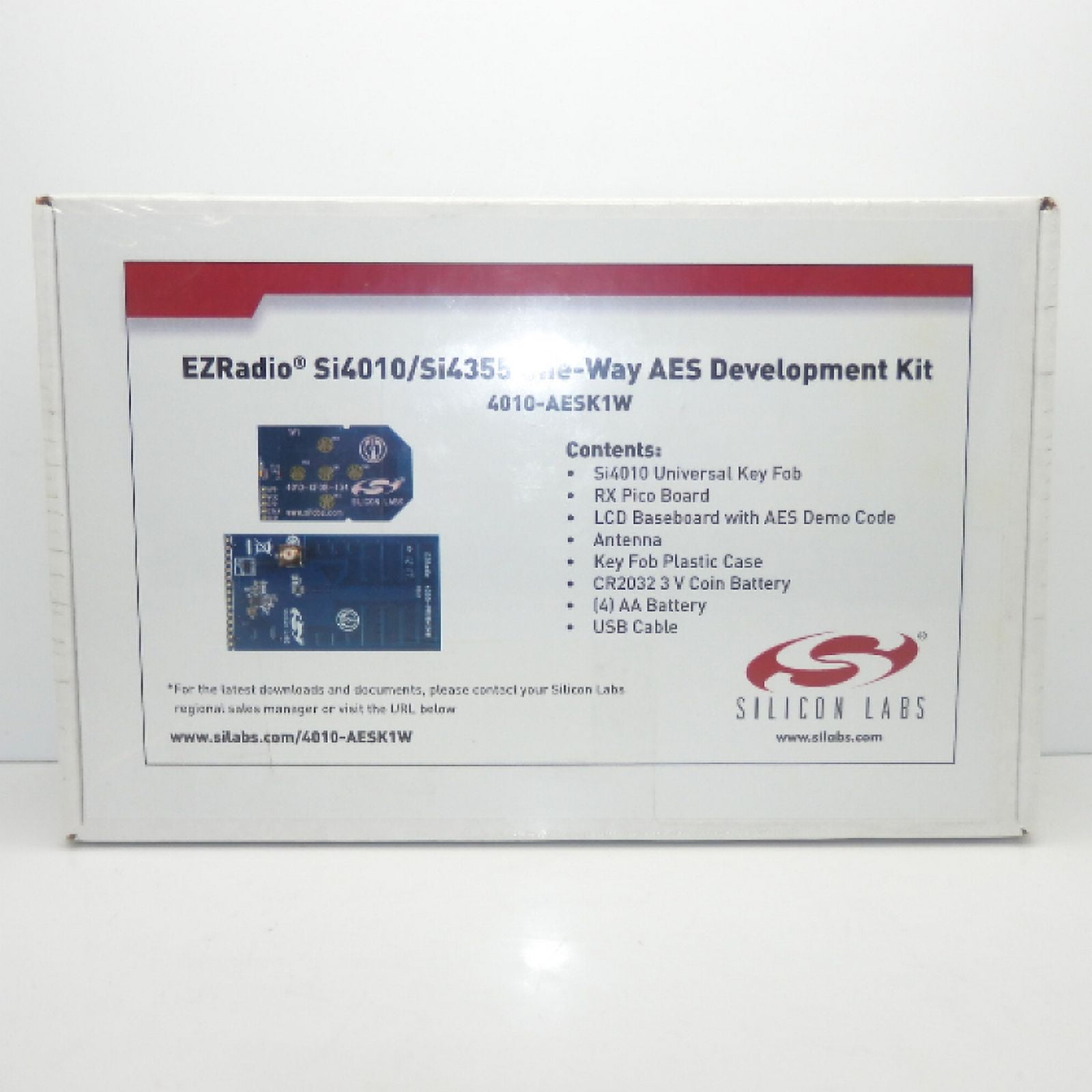 Silicon Labs EZRadio Si4010/Si4355 One-Way AES Development Kit 4010 ...