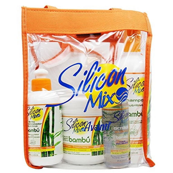 Silicon Mix Bambu Nutritive Combo Set with Bamboo Extract and Silicone ...