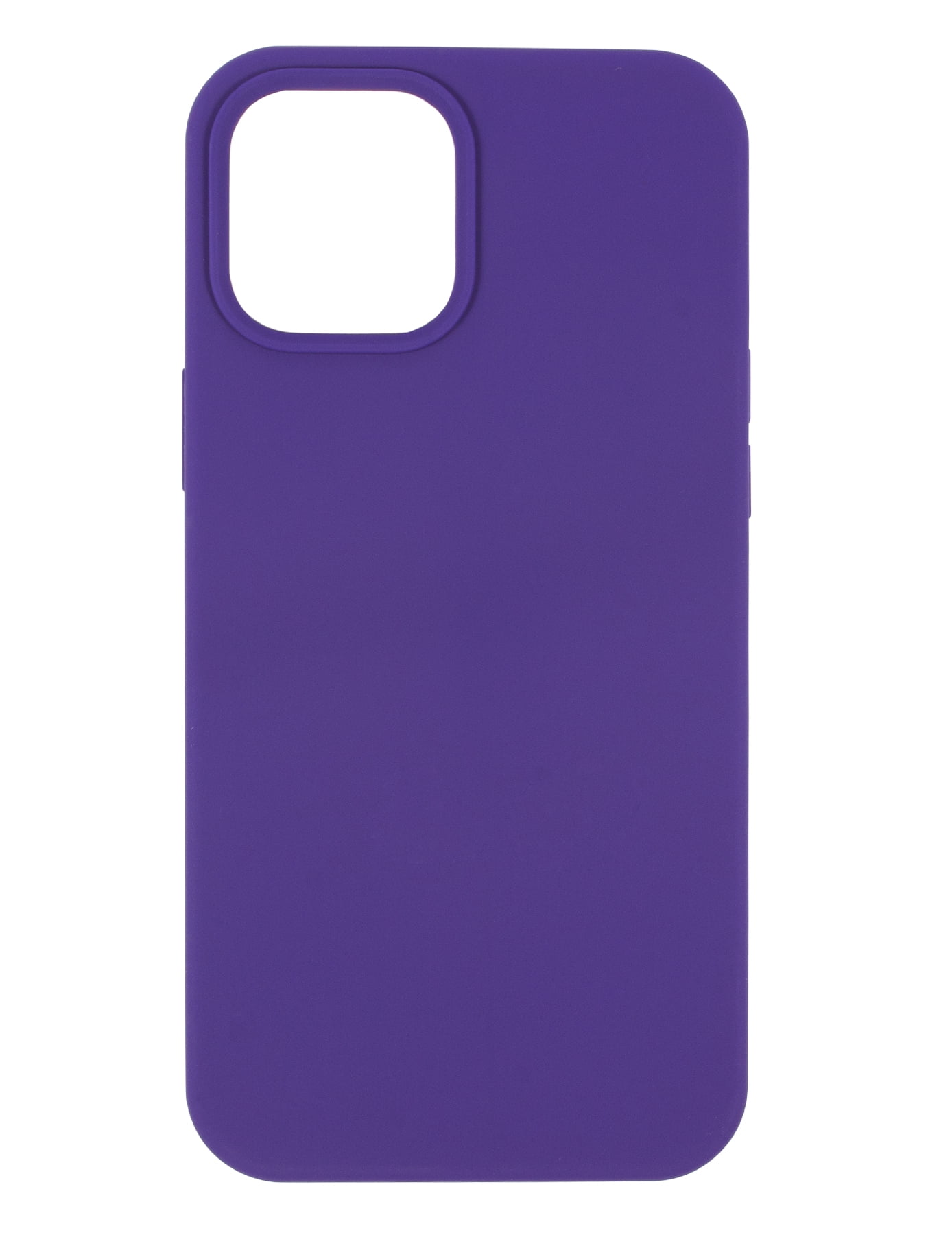 Silicon Soft Case for Apple iPhone 12 Pro Max - Purple - Walmart.com