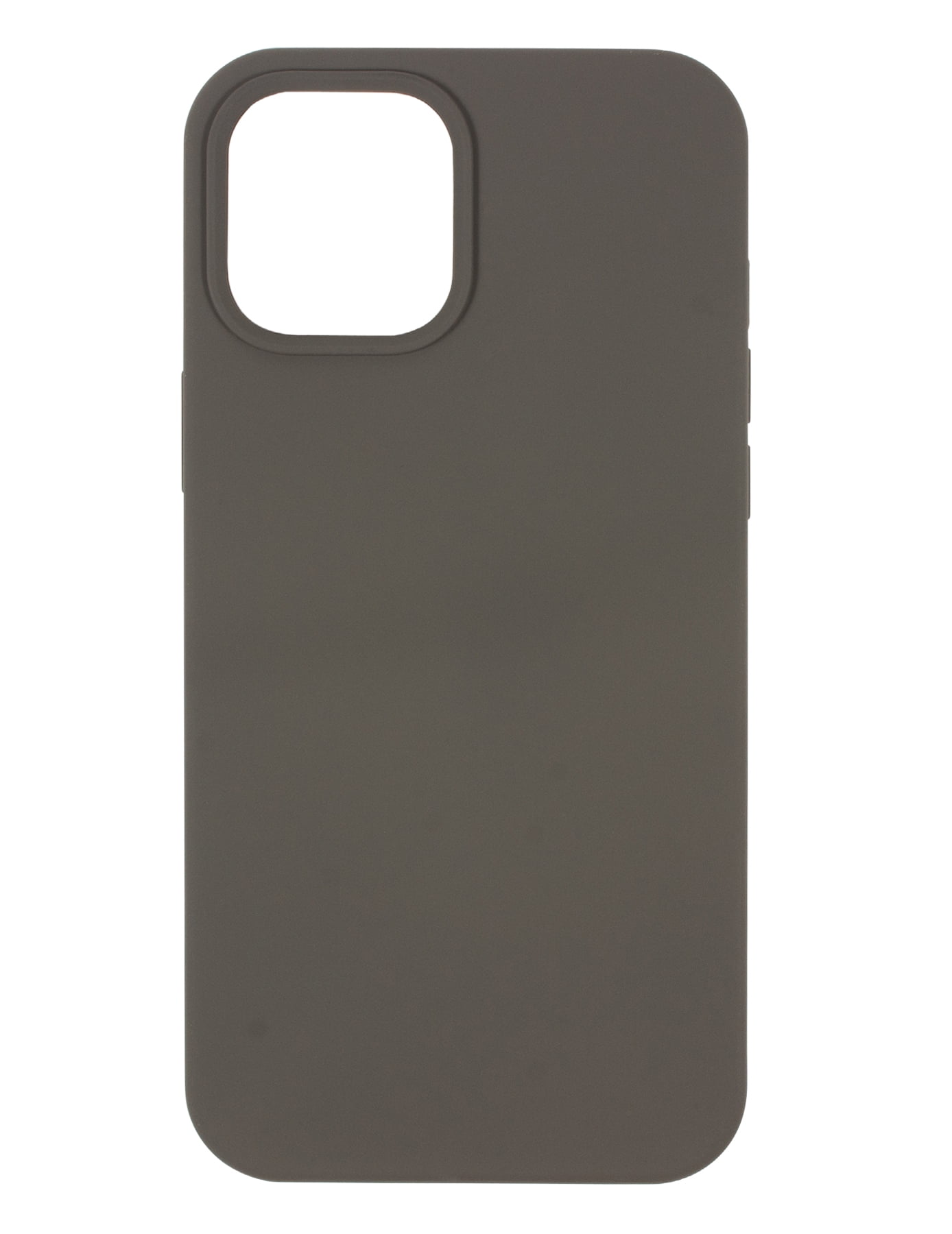 Silicon Soft Case for Apple iPhone 12 Pro / iPhone 12 - Grey - Walmart.com