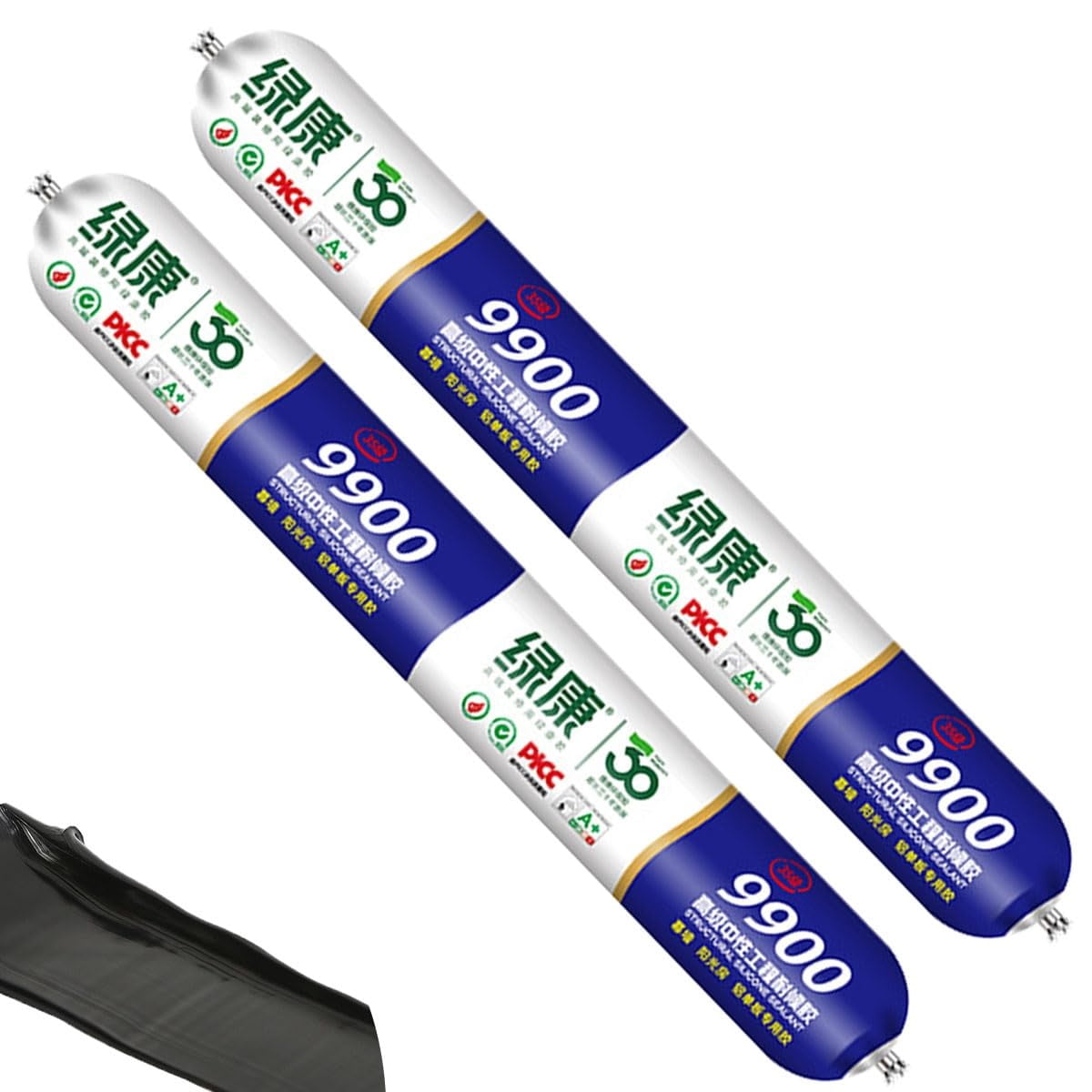 Silicon Waterproof Sealant, Permanent Solution for Roof & Wall Cracks ...