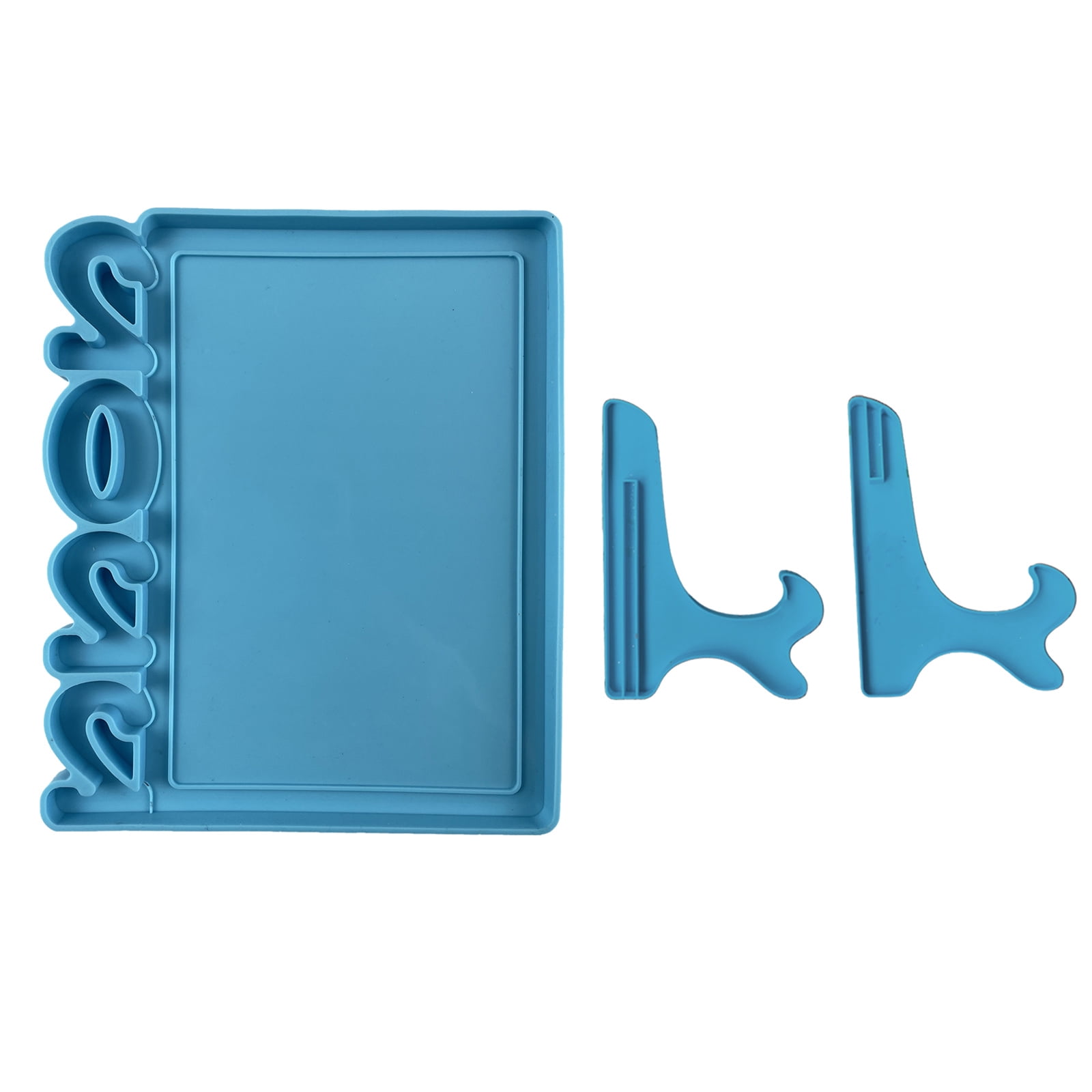 Silicone 2022 Photo Frame Mold Bracket Mold Display Stand Resin Casting ...