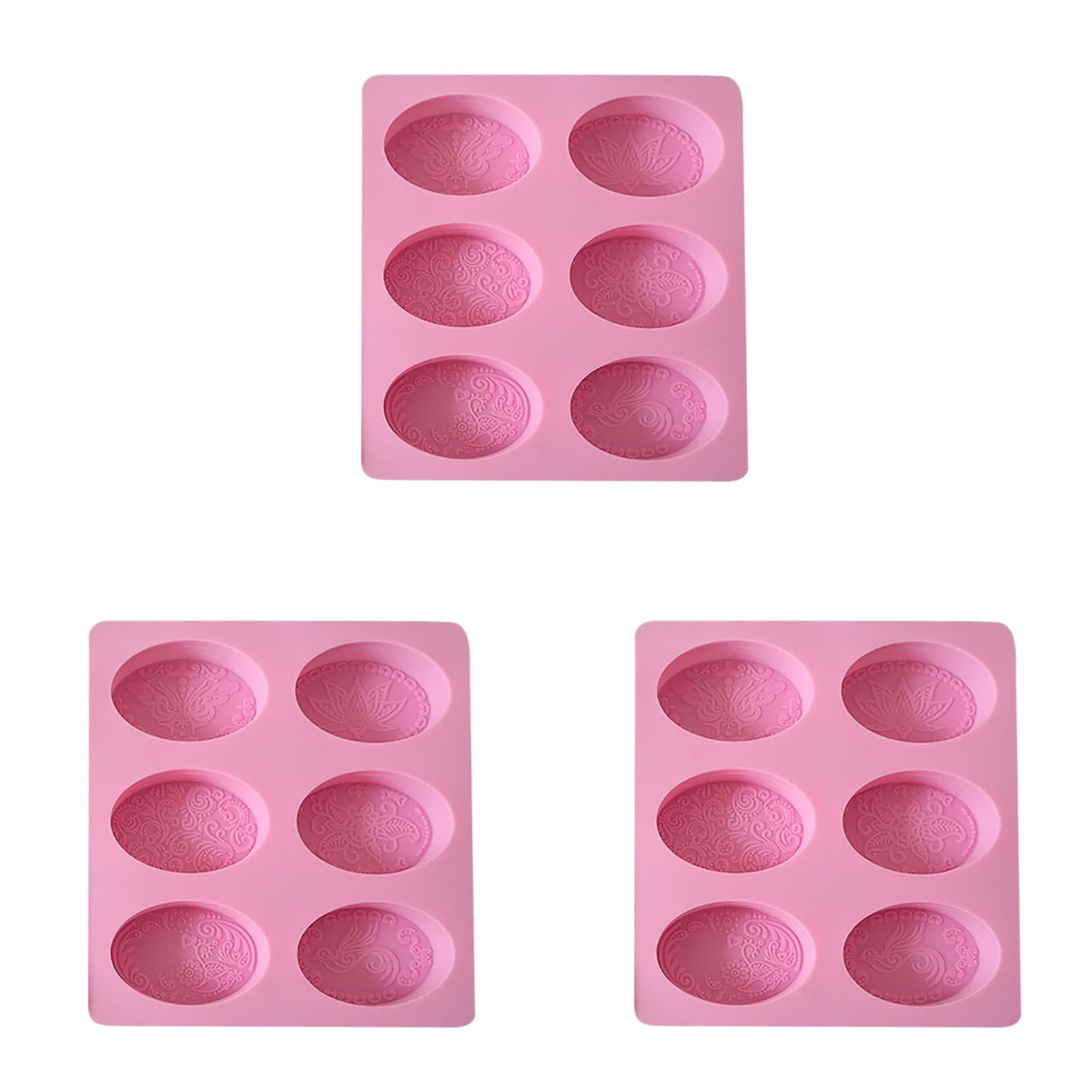 Silicone 3D Chocolate Soap Cake Candy Baking Mould Baking Pan Tray ...
