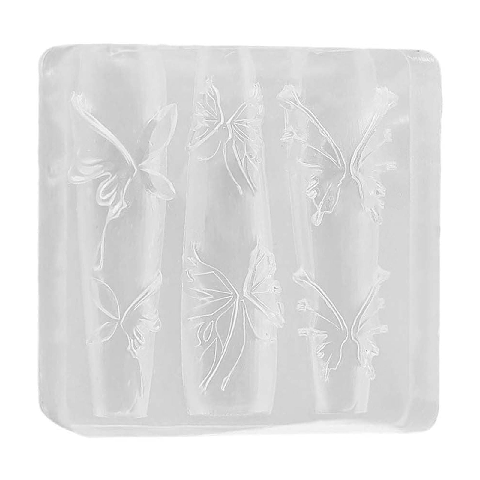 Silicone 3D Flower Nail Charm Templates DIY Resin Epoxy Design Floral ...