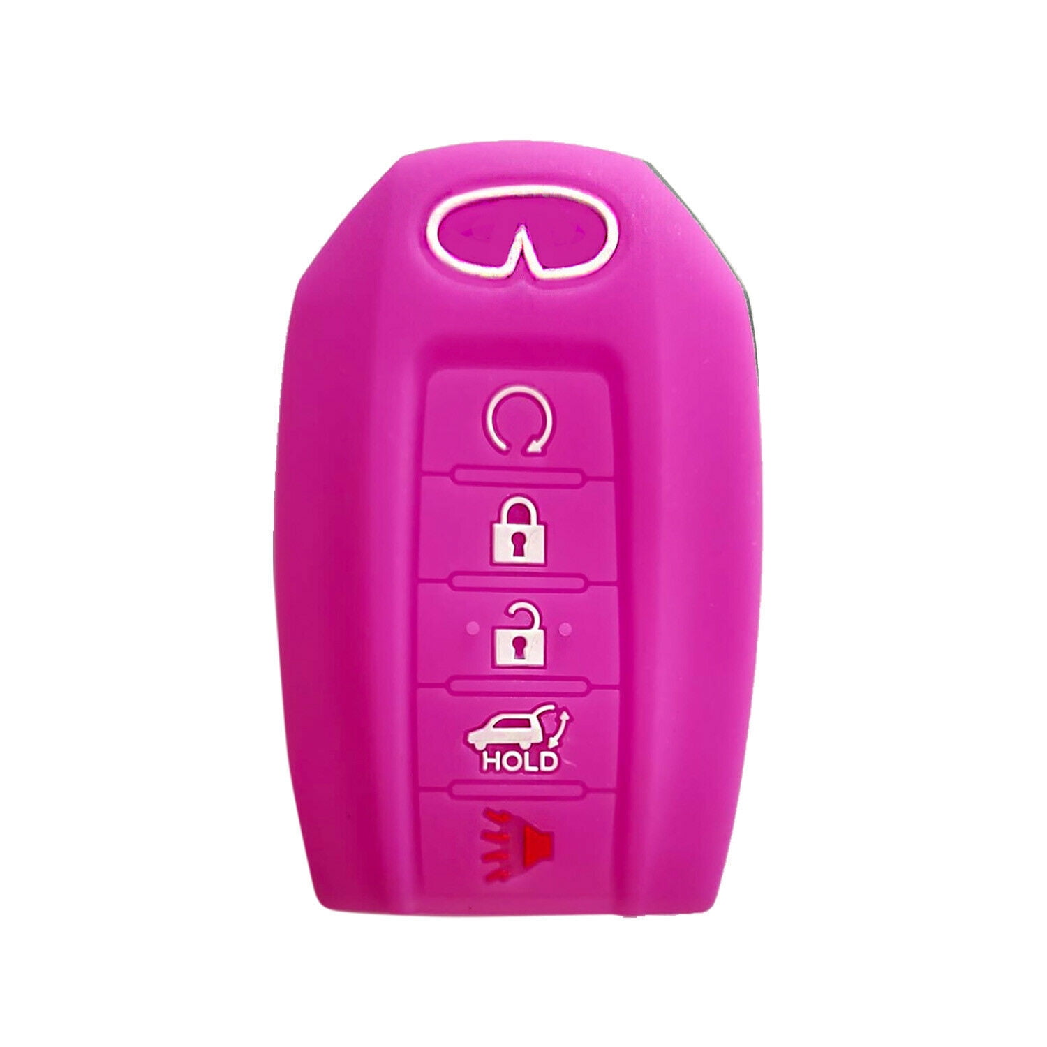 Silicone 5B Cover Entry Fob Case Skin Entry Holder QX 50 QX50 QX60 ...