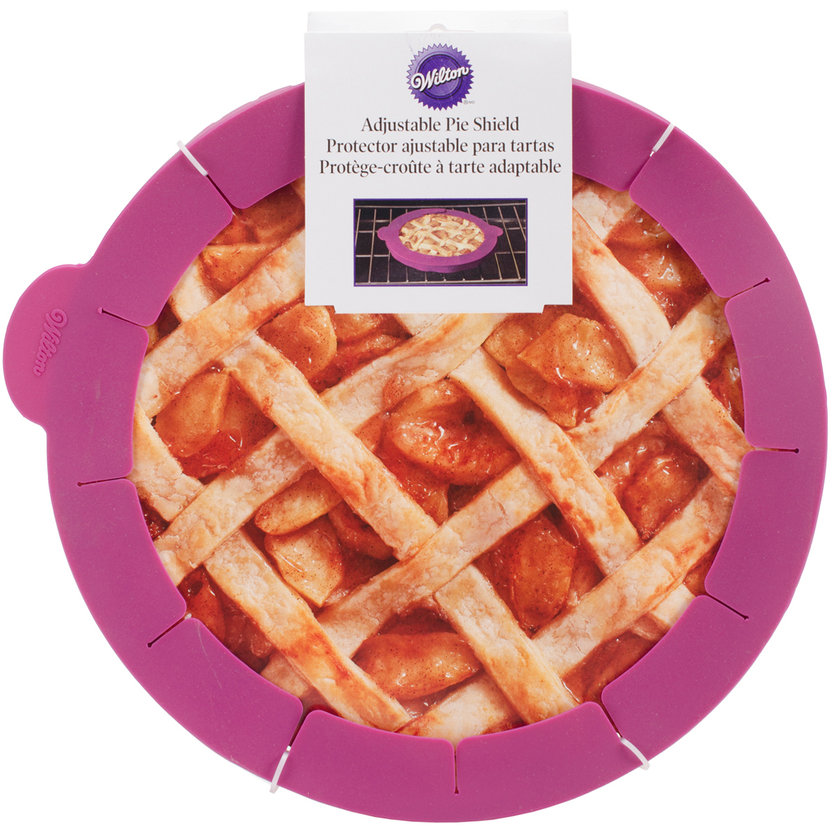 Silicone Adjustable Pie Shield- - Walmart.com