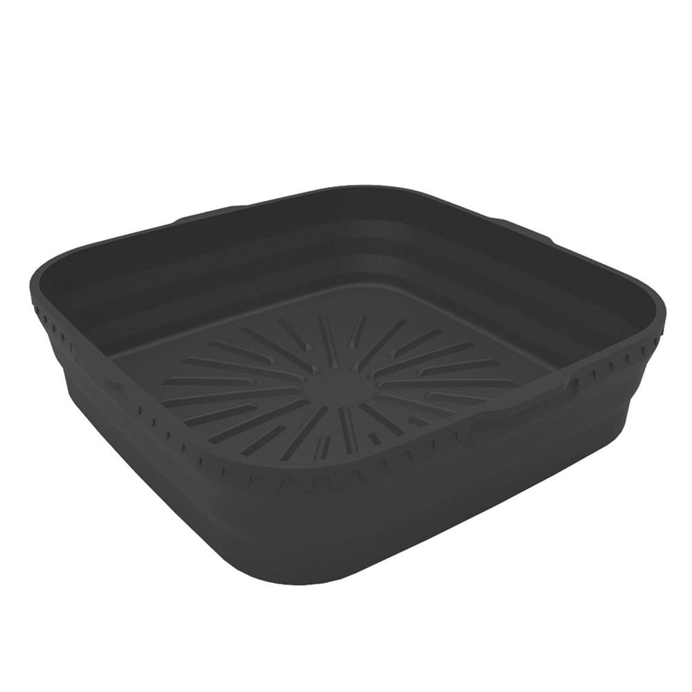 Tohuu Silicone Liners Square Rectangle 8inch Backing Tray Foldable ...