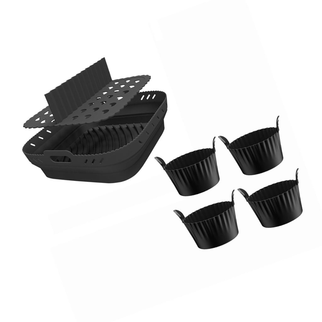 Silicone Air Fryers Liners Divider 8.5inch Reusable Air Fryers Basket ...