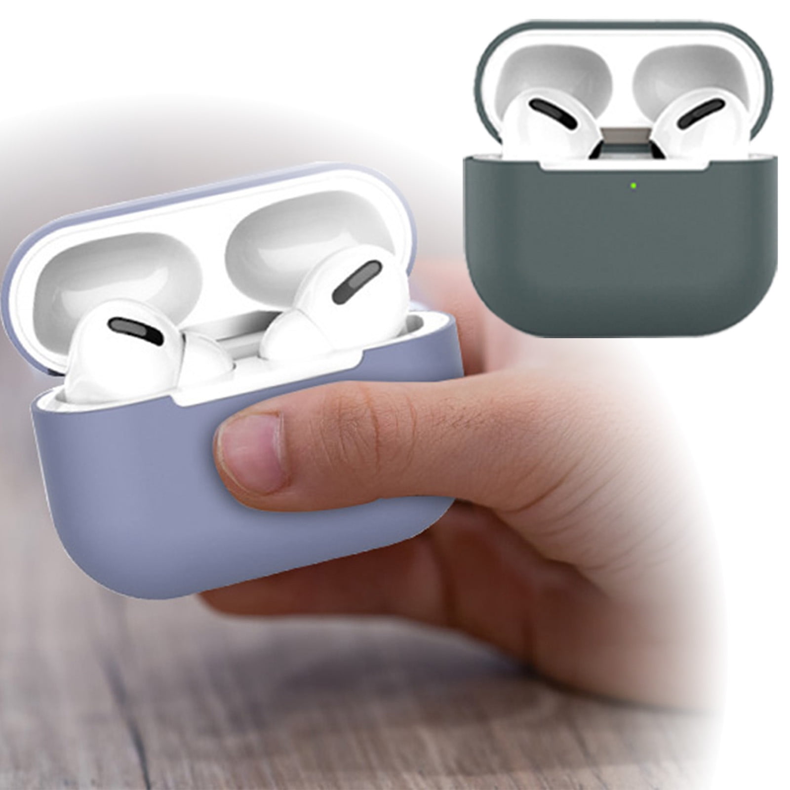 Silicone AirPod 3 Case - Lightweight, 360° Protection, Anti-Lost Strap ...