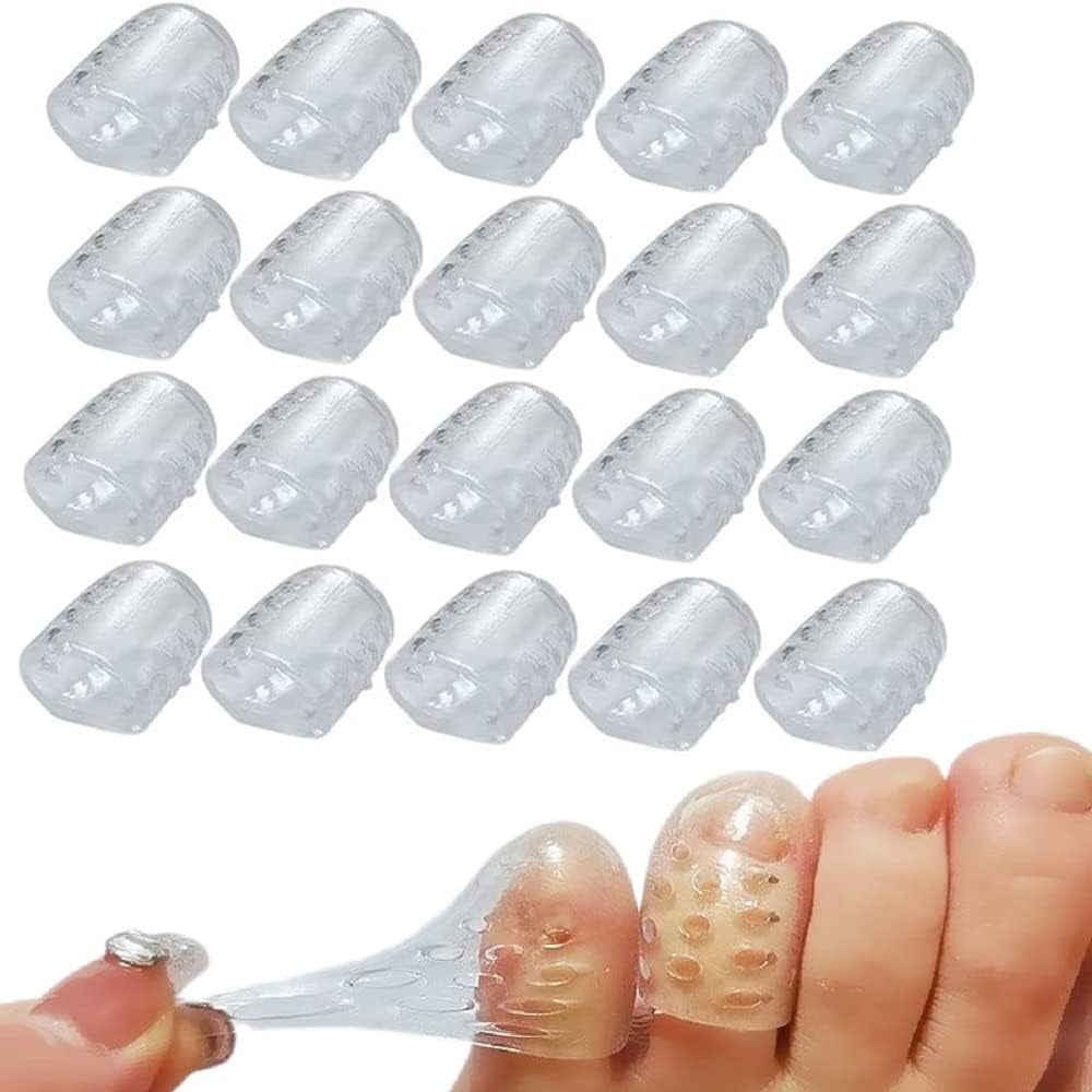 Silicone Anti-Friction Toe Protector - Silicone Breathable Toe Covers ...