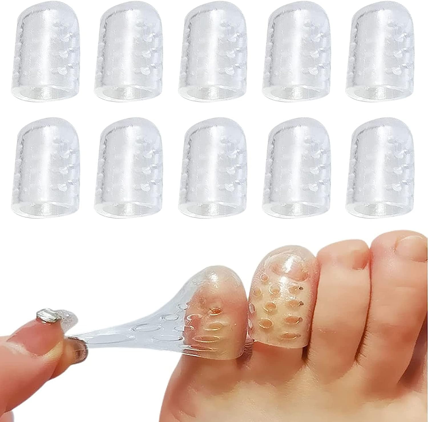 Silicone Anti-Friction Toe Protector,Silicone Breathable Toe Protector ...