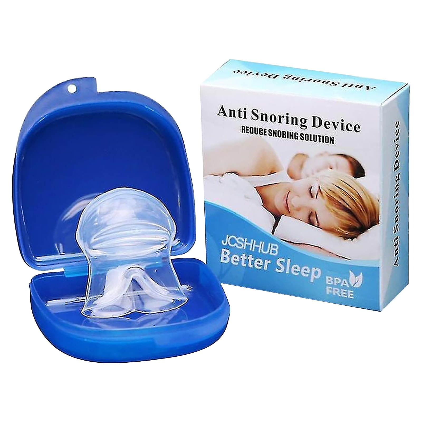 BIL Silicone Anti Snoring Tongue Holder, Comfortable Snoring Relief ...