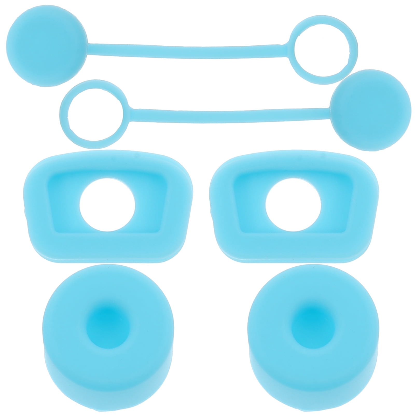 Silicone Anti-spill Plug for Belly Bottle Cap Stopper Straw Silica Gel ...