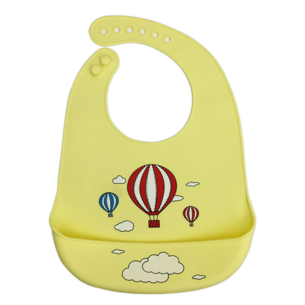 Silicone Baby Bibs Easily Wipe Clean, Comfortable Soft Waterproof Bib ...