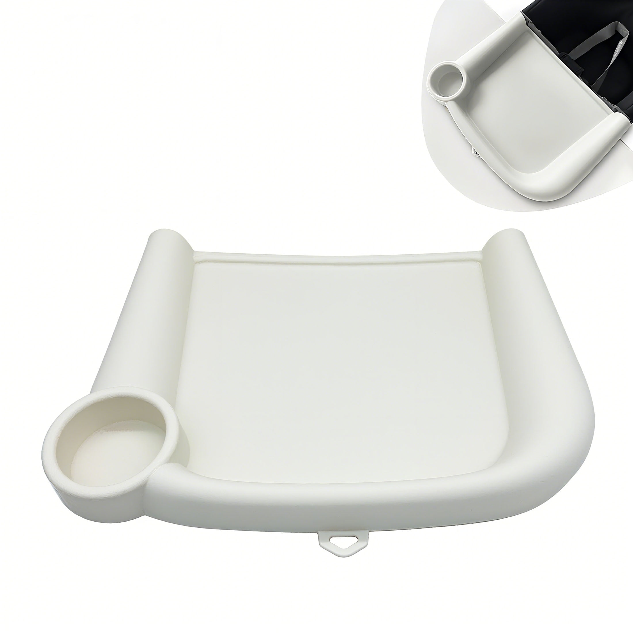 Silicone Baby Dining Tray Compatible with in-gle-sina Fast Table Chair & Other Hook-On High ...