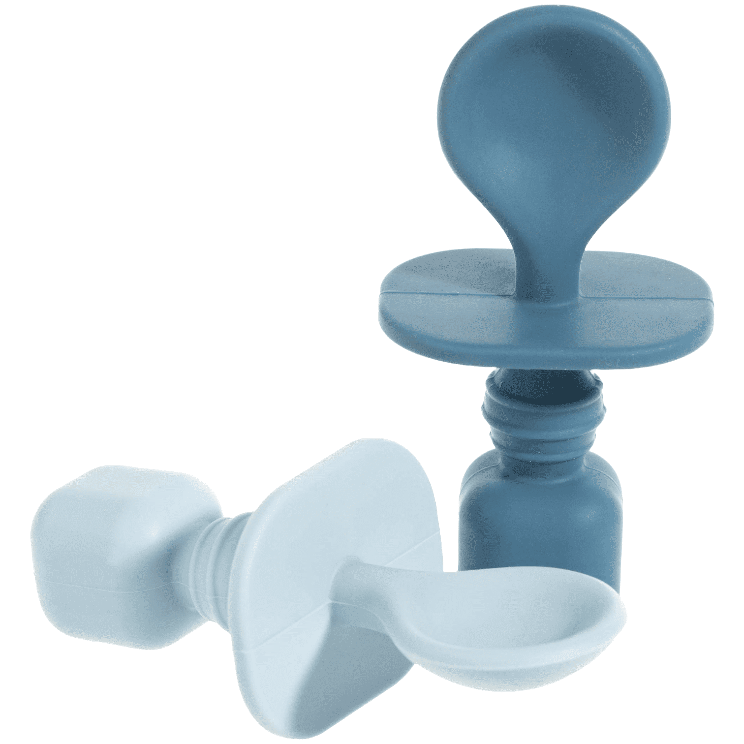 Silicone Baby Spoons for Baby Led Weaning 2-Pack, First Stage Baby ...