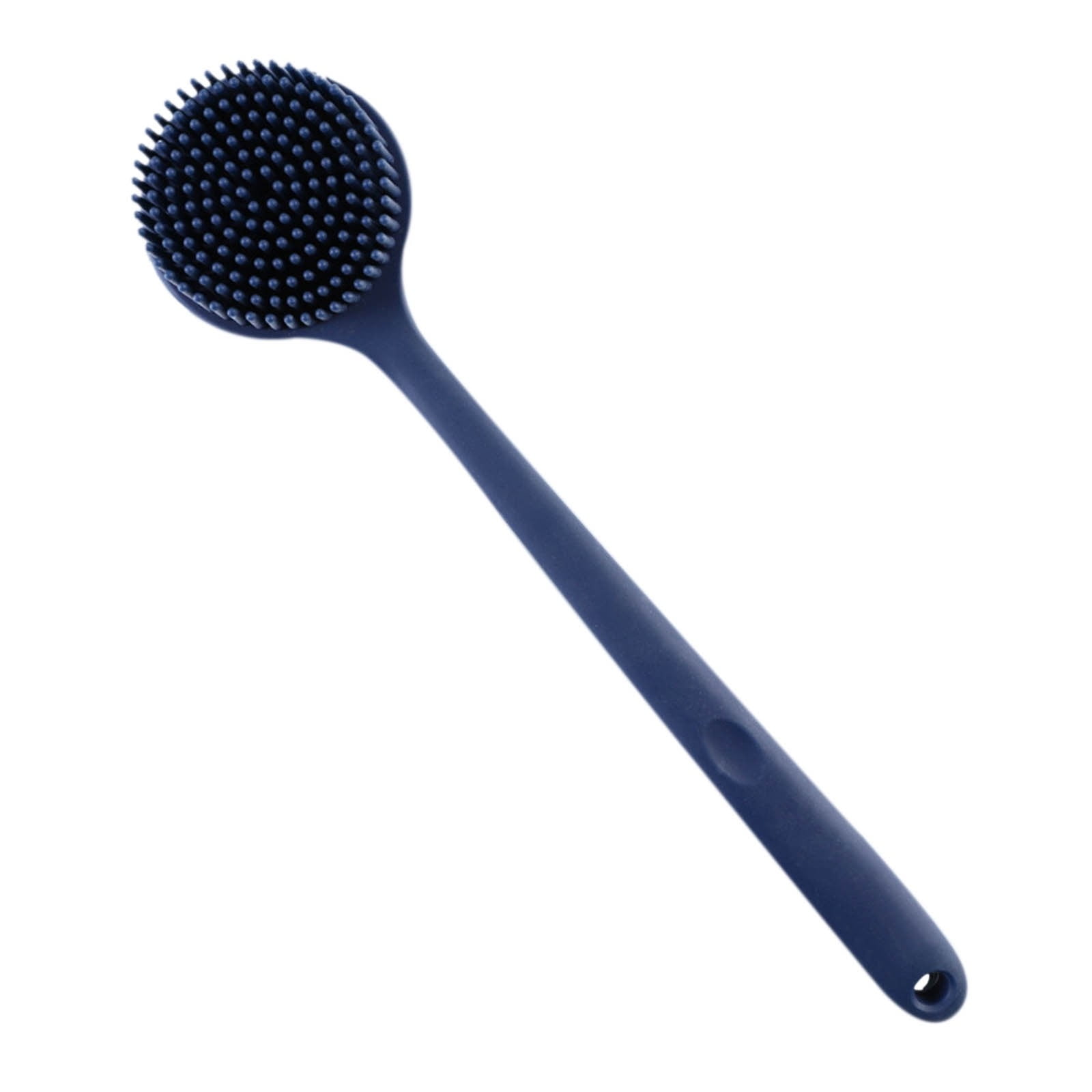 Silicone Back Scrubber with Long Handle, Non Slip Handheld Shower Body ...