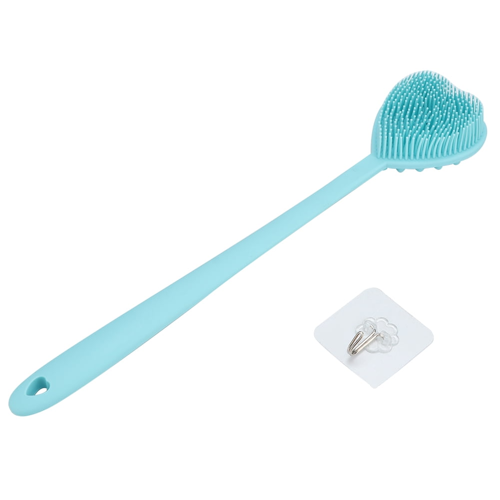 Silicone Back Scrubber with Long Handle, Strong & Durable, Gentle And ...
