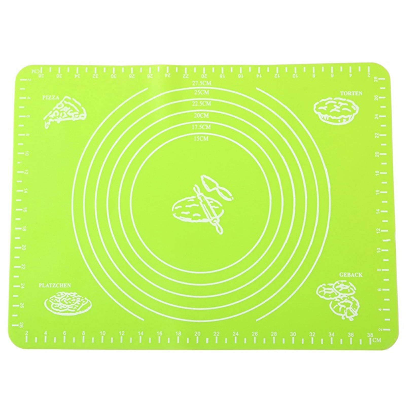 Silicone Baking Mat Extra Large Pastry Fondant Dough Mat Non Stick ...