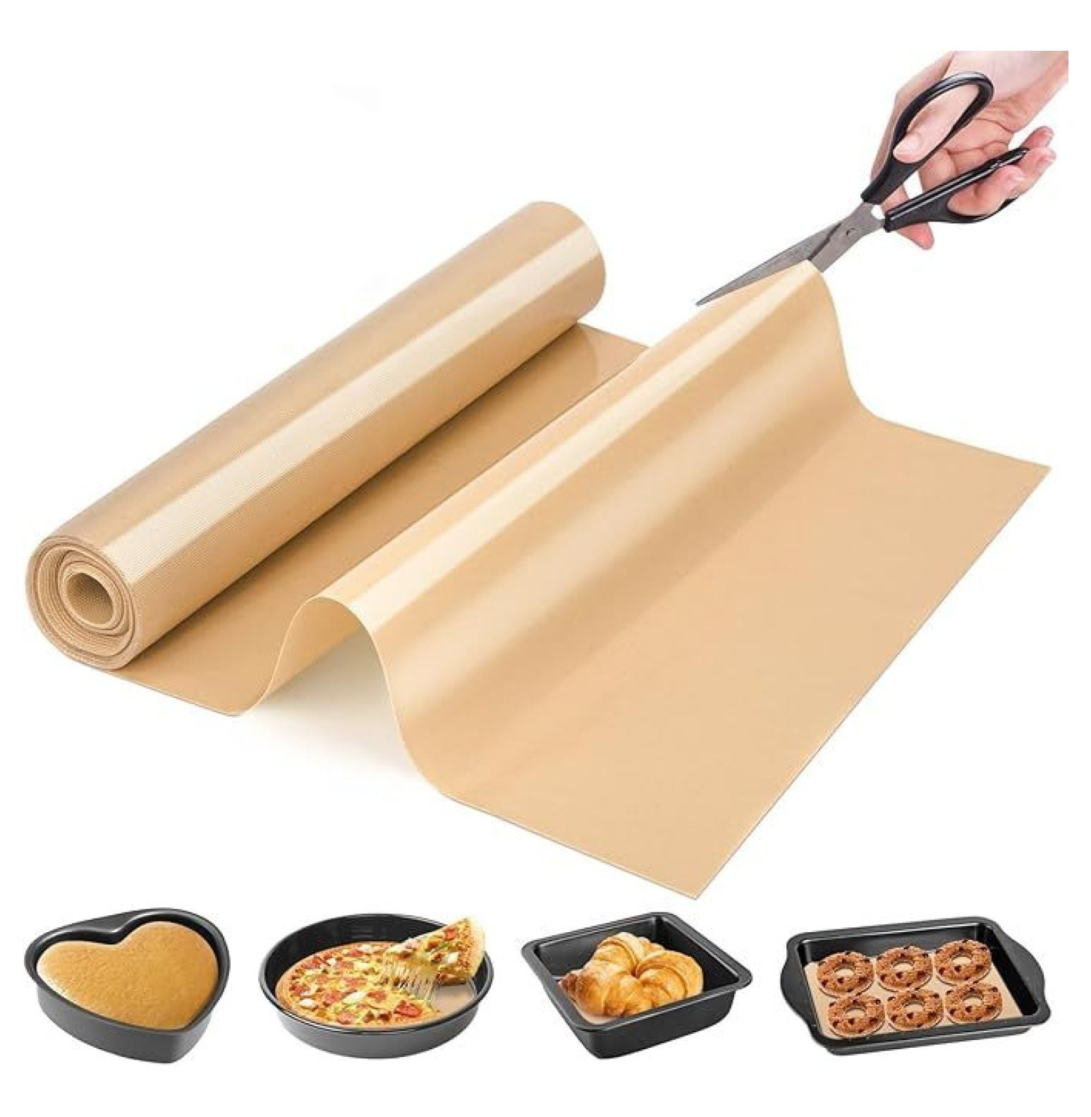 Silicone Baking Mat Roll - Best German Silicone - Heat Resistant Baking ...