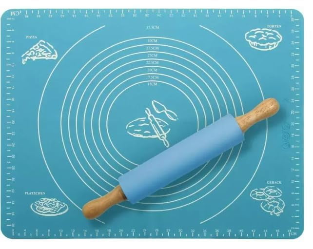 Silicone Baking Mat Roti Mat Silicone Chapati Atta Kneading Mat ...