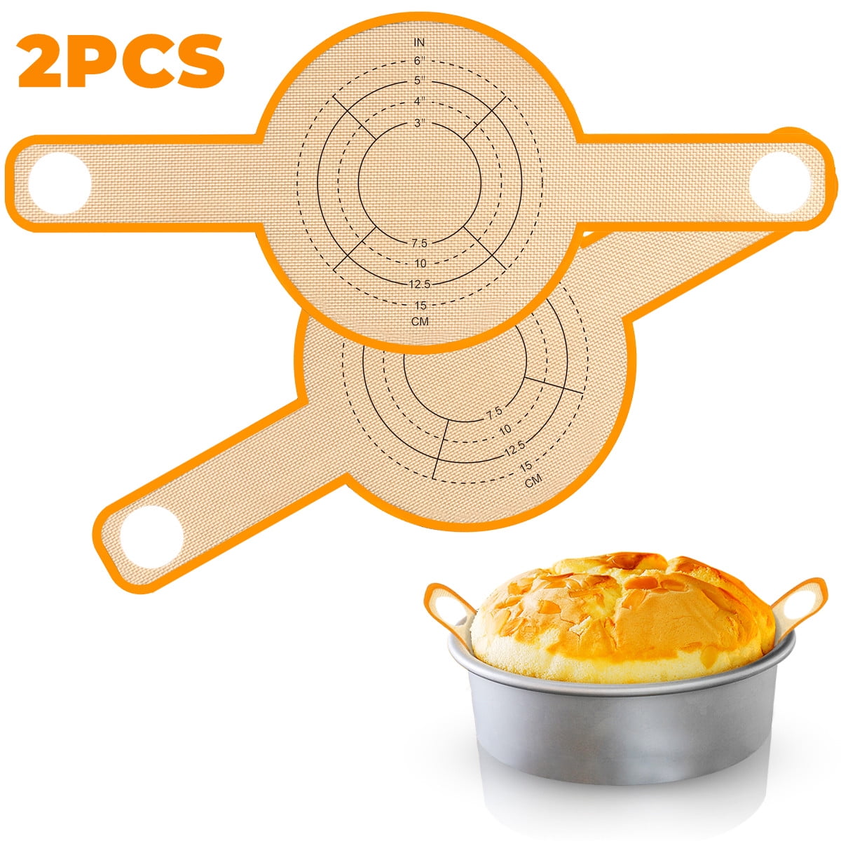 "Food-Grade Silicone Baking Mat for Dutch Oven, Non-Stick, Easy Clean ...