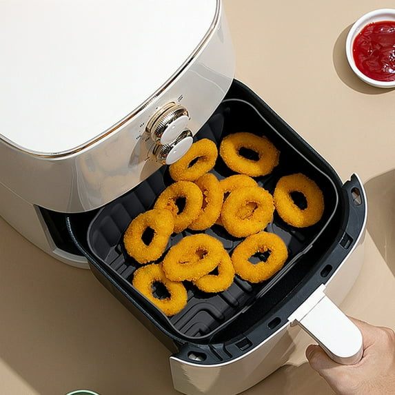 Silicone Baking Pan, Non-Stick Oven Safe Tray for Microwave and Air ...