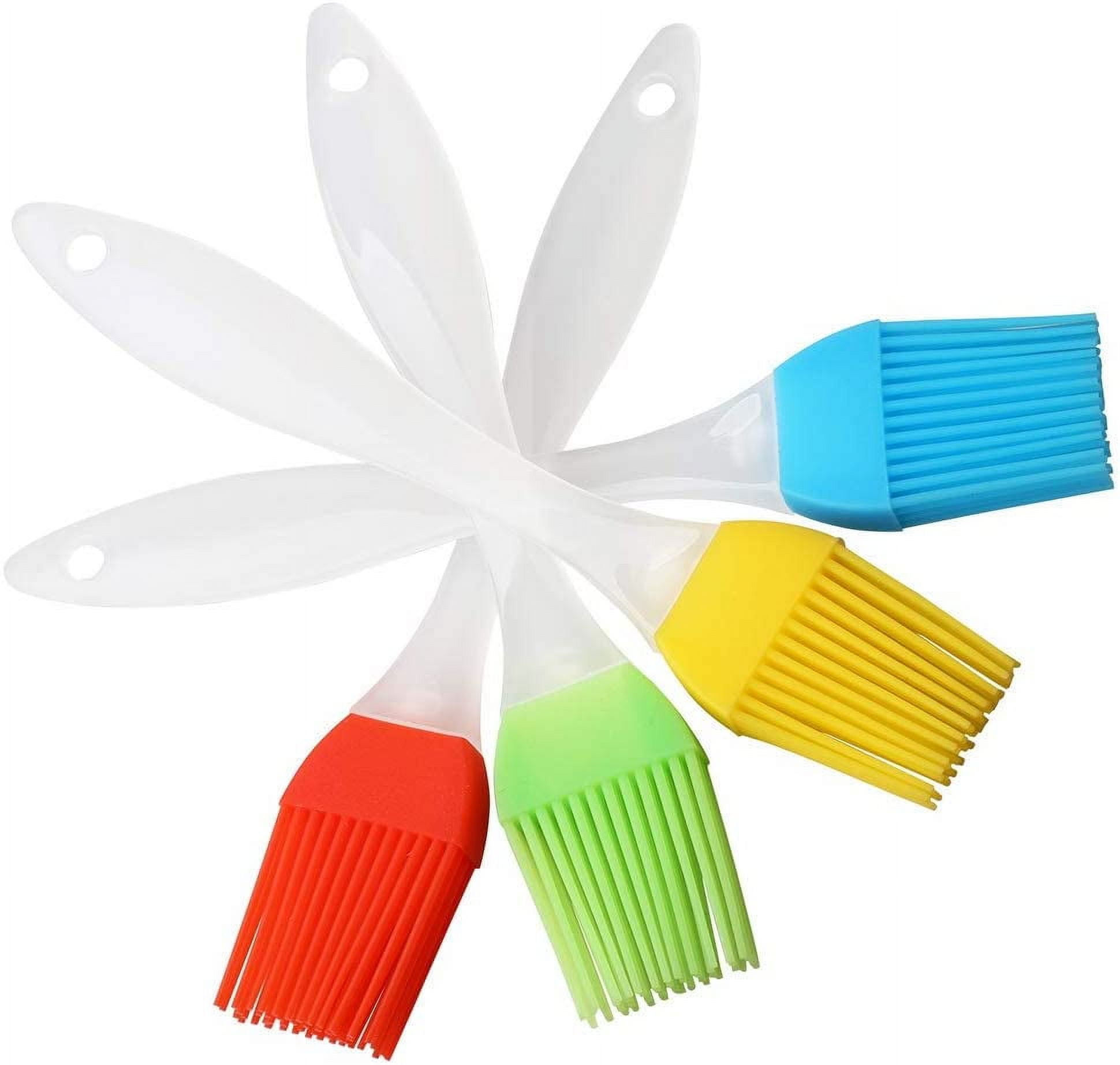 Silicone Basting Brush Set of 4 Heat Resistant 6.7'' Pastry Brush for ...