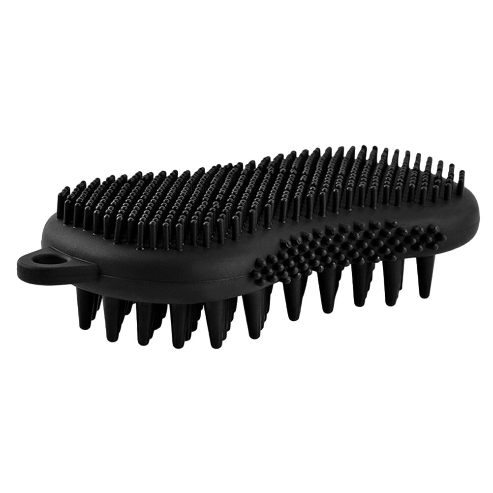 Silicone Bath Brush Multifunctional Shampoo Brush Double Sided Shower