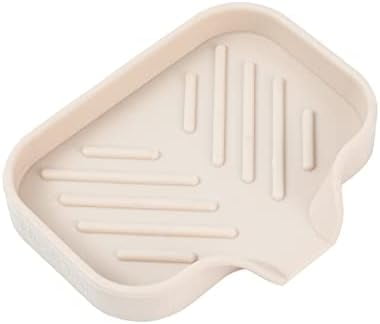 Silicone Bathroom Soap Dishes with Drain Spout-Bathroom and Kitchen ...