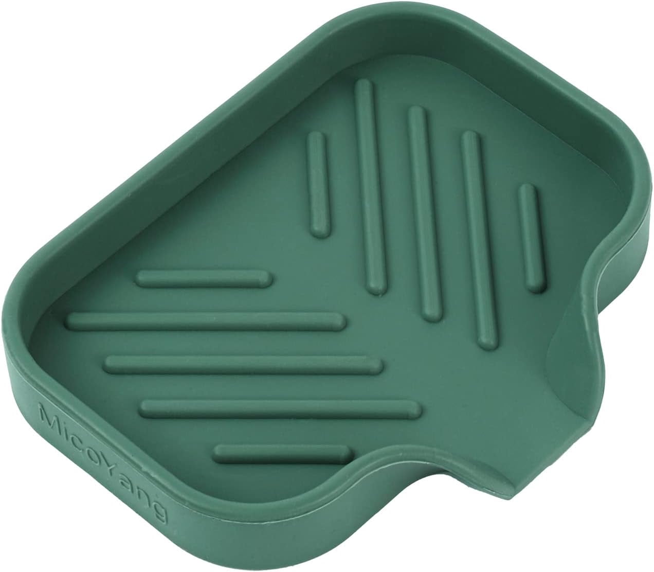 Silicone Bathroom Soap Dishes with Drain Spout-Bathroom and Kitchen ...