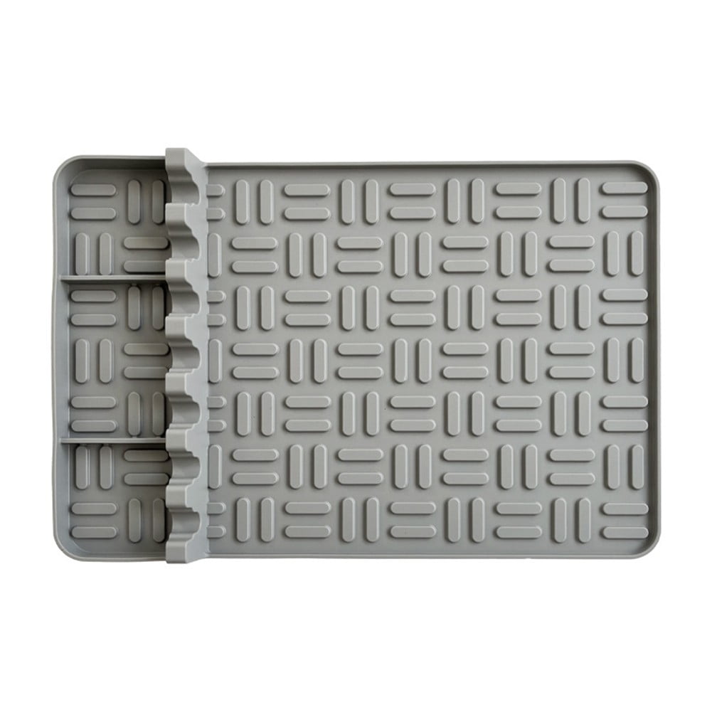 Silicone Bbq Grill Mat With Drip Pad - Heat Resistant Griddle Accessory ...