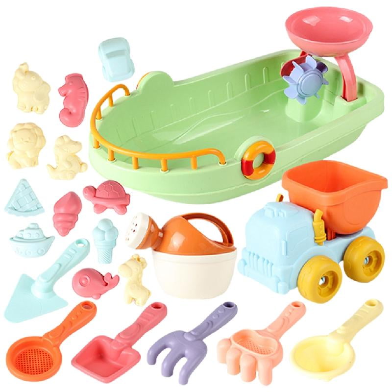 Silicone Beach Play Tools Sand Toy for Boys and Girls Sand Moulds ...