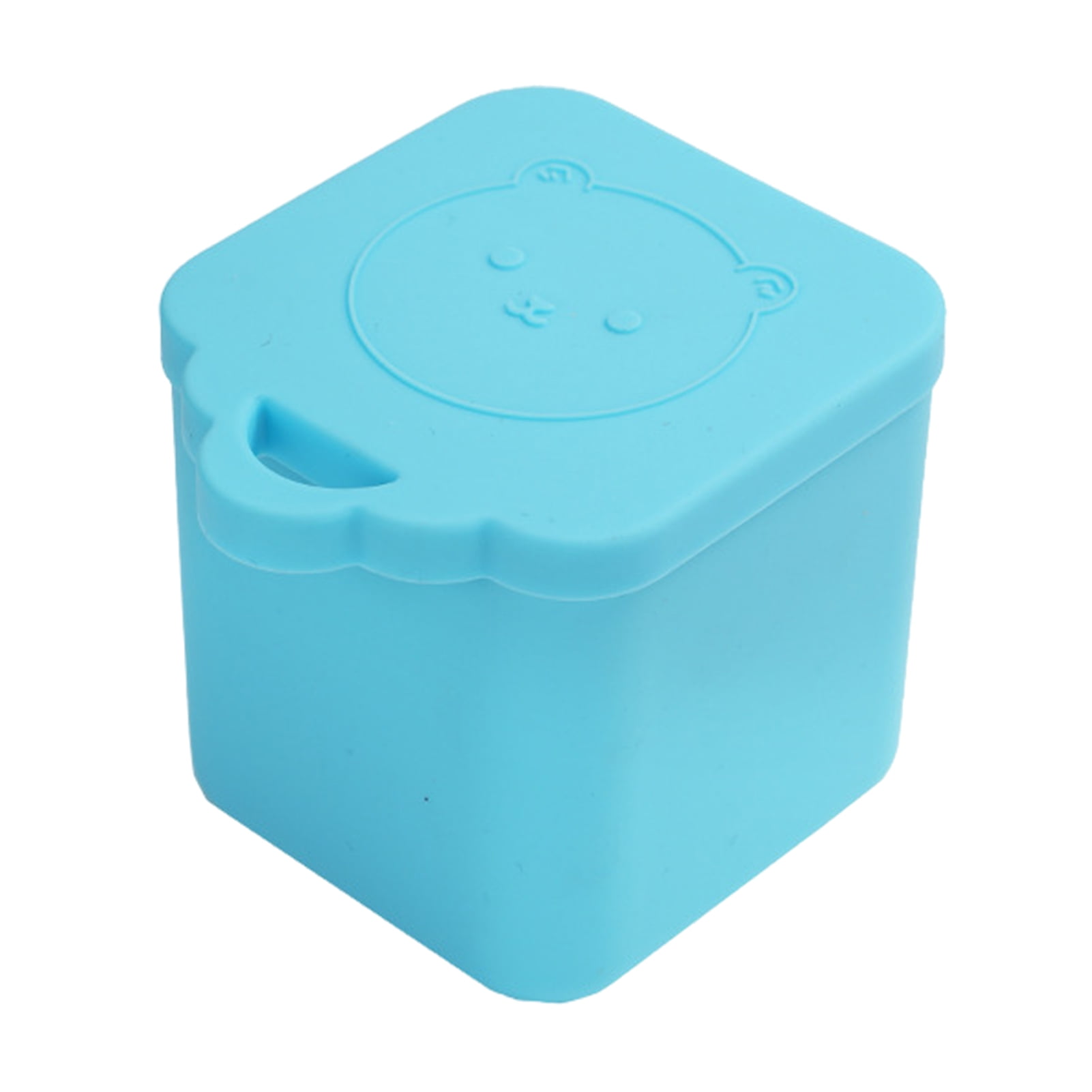 Silicone Bear Bunny Dips Containers Salad Dressing Container Condiment ...