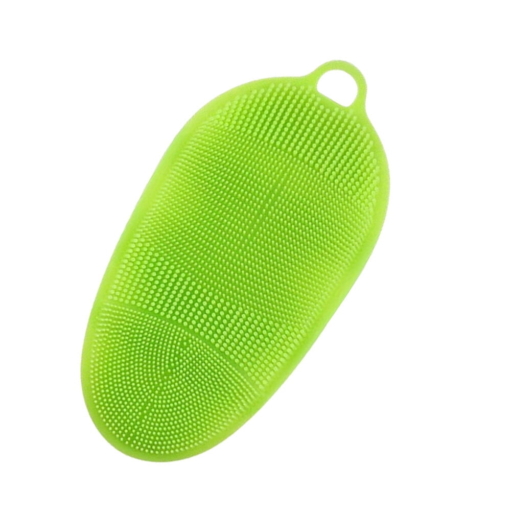 Silicone Body Brush Body Wash Bath Shower Glove Exfoliating Skin Spa